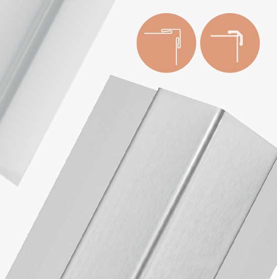 Divider Trim | Edge Trim | Inside and Outside Corner Trims | Seam Trim ...